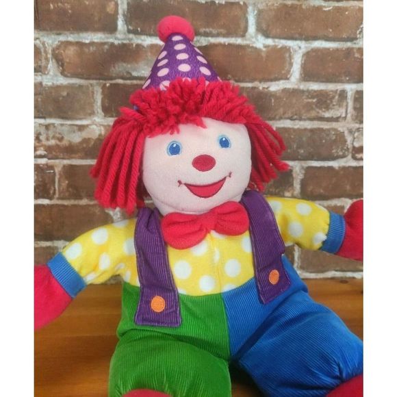 Gymboree | Toys | Vintage 205 Gymboree Gymbo The Clown Plush 7 Soft Toy ...